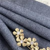China TR Fabric 220GSM 2/2 Twill Suiting Material Polyester Rayon Spandex Blend for Women Uniform for sale