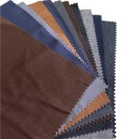 China 190gsm GRS Certificated Recycled Polyester Soft Comfortable Stretchy Poly Woolen Blazer Fabric For Suits for sale