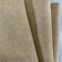 China Dyed Heavyweight Mechanical Stretch Cavalry Twill Cation 325GSM Fake Wool Fabric for Suits for sale