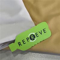 China 90GSM RPET Gabardine Fabric for Clothing GRS Certified Customizable Density Woven Technics for sale