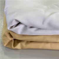 China 90GSM RPET Gabardine Fabric for Clothing GRS Certified Customizable Density Woven Technics for sale