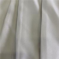 China 90GSM RPET Gabardine Fabric for Clothing GRS Certified Customizable Density Woven Technics for sale