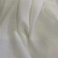 China Poly 80D SPH Cavalry Twill Woven Imitated Silk Crystal Chiffon Fabric Width 57/58 for sale