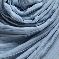 China 145cm Width Pure Black Plain Chiffon Fabric Soft Drooping Suitable for Lady Clothes for sale