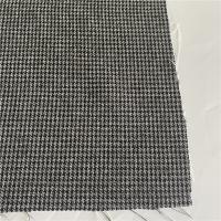 China Double-Layer Houndstooth Chivu Fabric for Autumn Winter Coat CHECK FABRIC Width 57/58 for sale