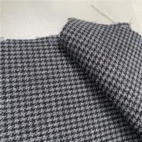 China Double-Layer Houndstooth Chivu Fabric for Autumn Winter Coat CHECK FABRIC Width 57/58 for sale