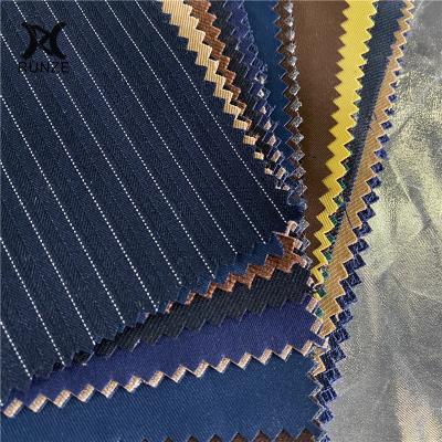 China Good Textured 150D Recycled Polyester RPET Herringbone Stripes Woolen Fabric for Hats for sale