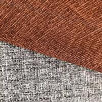 China 100% Polyester Two Tone Imitation Linen Fabric for Customer Requirements for sale