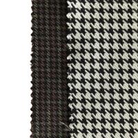 China 300*300D Yarn Count Oxford Fabric Houndstooth Plaid Check Fabric for Women's Clothing for sale