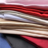 China Technics Woven 95-120GSM Polyester Baroque Satin Fabric for Lady Dress Shirts Weddings for sale