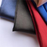 China Technics Woven 95-120GSM Polyester Baroque Satin Fabric for Lady Dress Shirts Weddings for sale