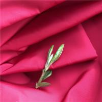 China Customizable Density Peach Skin Fabric 112GSM Microfiber Polyester For Beach Pants for sale