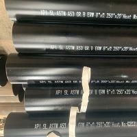 China Gr A A53 Carbon Steel Pipe Tube Sch40 Black Mild Steel Pipe ERW for sale