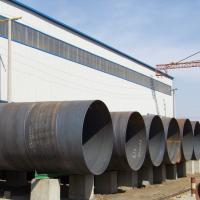 China ASTM A252 Black Carbon Steel Pipe OD 508mm Spiral Welded Pipe for sale