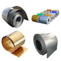 China 300mm PPGI Steel Coil Q235 SS400 Electro Galvanizing 600 G / M2 for sale