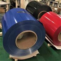 China G350 CGCC PPGI Color Coated Steel Coil 0.8mm 2500mm for sale