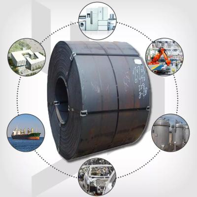 China Galvanized Black Carbon Steel Coil A36 Hot Rolled 610mm for sale