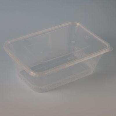 China Custom Snap On Lid PP Lunch Box 1000ml Capacity | BPA-Free Stackable Food Container with OEM Printing for sale