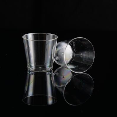 China 3g 1 OZ PS Plastic Cups - FDA/SGS Certified Disposable Drinking Cups with Custom Logo Options for sale