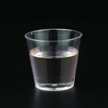China 1 OZ Transparent PS Plastic Disposable Cups - 42x30x41mm FDA Certified Custom Logo Beverage Containers for sale