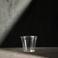 China 150ml FDA SGS Certified Disposable PS Plastic Cups 54x38x55mm for Juice Hot and Cold Beverages for sale