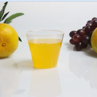 China Round 150ml Disposable PS Plastic Cups 54x38x55mm FDA SGS Certified for Events for sale