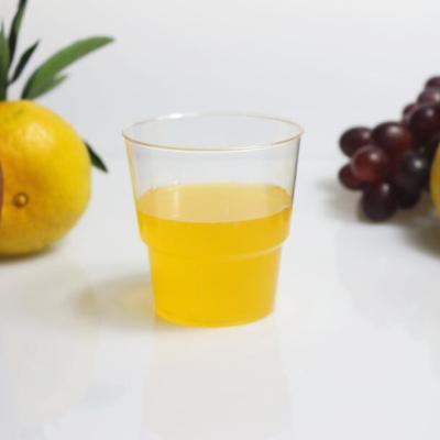 China Food Grade PS Plastic Cups 180ml Disposable for Hot Cold Beverages Wine Water for sale