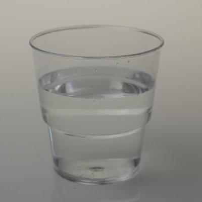 China Disposable 6OZ 10g PS Plastic Round Cups for Drinks In Customized Color for sale