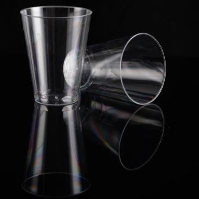 China 7OZ Clear PS Disposable Plastic Drinking Cups - 10g Weight, 500-Pack for Restaurants & Events for sale