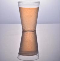 China 210ml Round PS Plastic Disposable Cups for Hot Cold Drinks FDA Certified 500pcs for sale