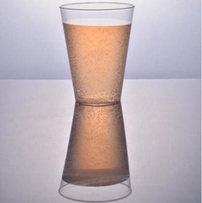 China 210ml Round PS Plastic Disposable Cups for Hot Cold Drinks FDA Certified 500pcs for sale