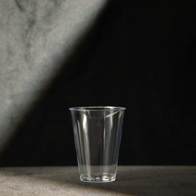 China Customizable Clear Disposable 7oz PS Plastic Cups for Hot and Cold Beverages for sale