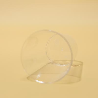 China 240ml Disposable PS Plastic Cups 88x52x75mm for Hot and Cold Beverages Custom Logo for sale