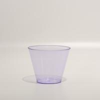 China 9OZ 270ml Food Grade PS Plastic Cups Transparent Disposable for Hot Cold Drinks for sale