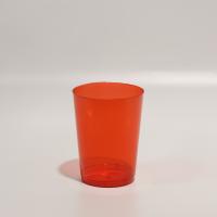 China FDA Certified 10OZ Disposable PS Plastic Cups 72x55x94mm for Juice for sale