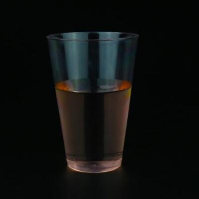 China 14OZ Round Clear PS Disposable Plastic Cups for Hot & Cold Beverages - 19g Weight, 10kg Package for sale