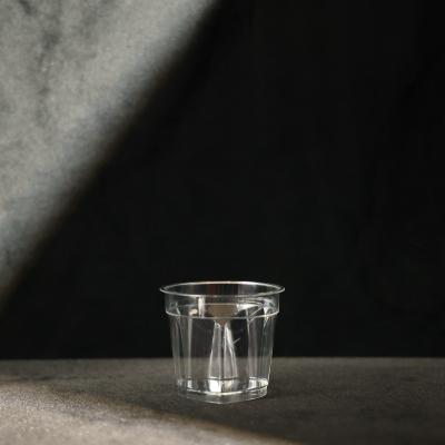 China 4OZ PS Plastic Cups 70x50x61mm Food Grade Disposable for Cold Drinks for sale