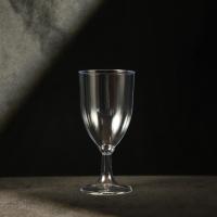 China 7OZ Disposable PS Plastic Goblet Cups 200ml Cold Drink FDA SGS Certified for sale