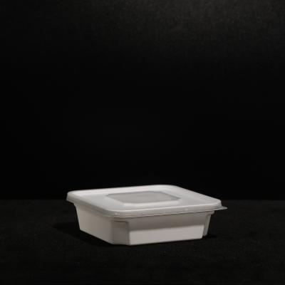 China Custom Disposable PP Lunch Box 260ml with Snap-On Lid for Hot and Cold Food Packaging for sale