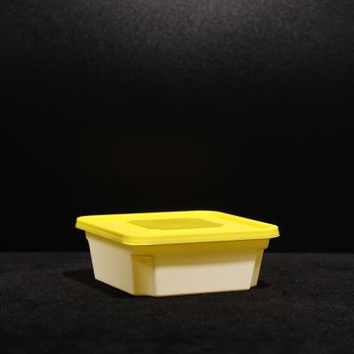 China Stackable 350ml PP Disposable Lunch Box Leak Proof Eco Friendly Food Packaging for sale