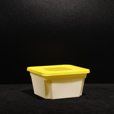 China Leak Proof 450ml PP Lunch Box 108x83x57mm Custom Color Food Takeaway Container for sale