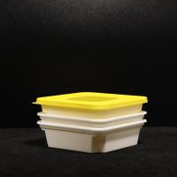 China 450ml Leakproof PP Lunch Box 108x83x57mm BPA Free Snap On Lid for Hot Cold Food Snack Fruit for sale
