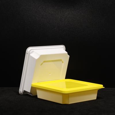 China PP Disposable Lunch Box 520ml Leak Proof BPA Free Eco Friendly Custom Logo for sale