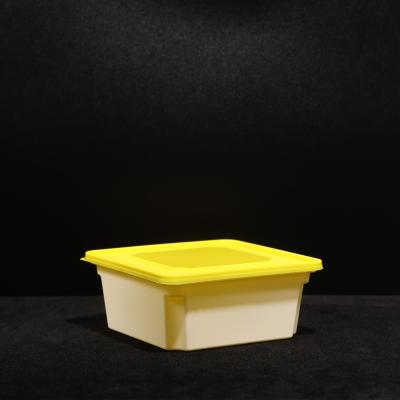 China Stackable Clear PP Food Container 720ml Leak-Proof BPA-Free Takeout Box for sale
