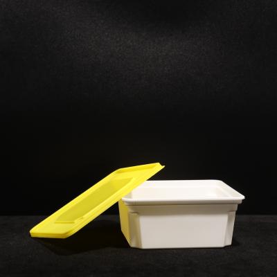 China Leak Proof PP Lunch Box 720ml Custom Logo Stackable Fast Food Container for sale