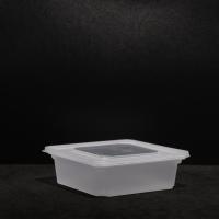 China PP Disposable Lunch Box 620ml Hot and Cold Food Takeaway Container Stackable Leak Proof for sale