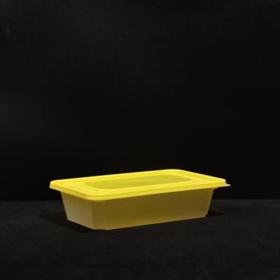 China BPA Free PP Plastic Food Container 500ml Stackable Lunch Box for Hot and Cold Food for sale