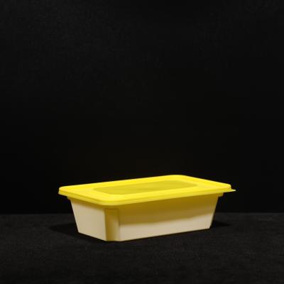 China 650ml PP Lunch Box Leak Proof BPA Free Food Storage Container 170x108x52mm for sale