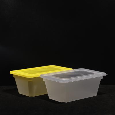China PP Lunch Box 1000ml - BPA-Free Food Container for Hot & Cold Meals | 185×118×76mm Stackable Design for sale