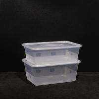 China 650ml PP Lunch Box with Snap-On Lid - 170×120×55mm Food Container for Custom Printing and Microwave Use for sale